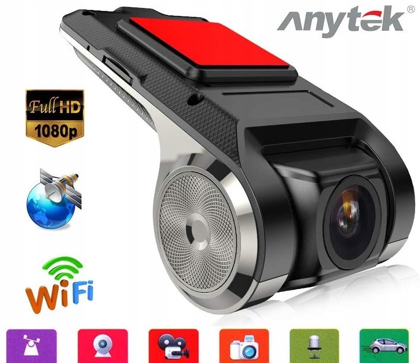 WIDEOREJESTRATOR ANYTEK X28 MINI WIFI GPS Z CZUJNIKIEM RUCHU I WSTRZĄSU ...